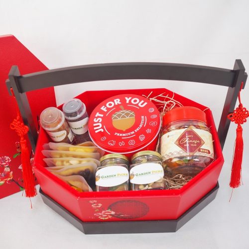 Basket CNY (Pot of Fortune) | Garden Picks