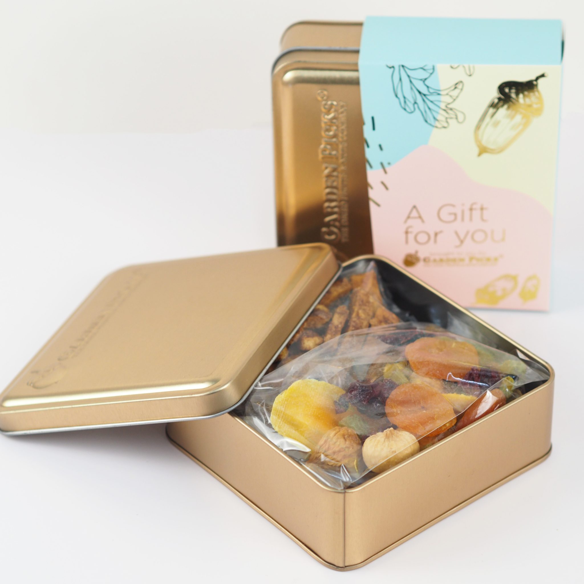 SQUARE TIN (EVERGREEN GIFT TIN) | Garden Picks